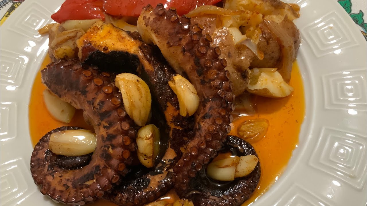 Polvo Frito com Alho á Casa …uma Especialidade - YouTube