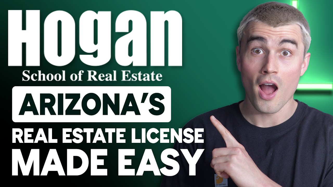 How To Get Your Real Estate License in Arizona! (Hogan Review) - YouTube