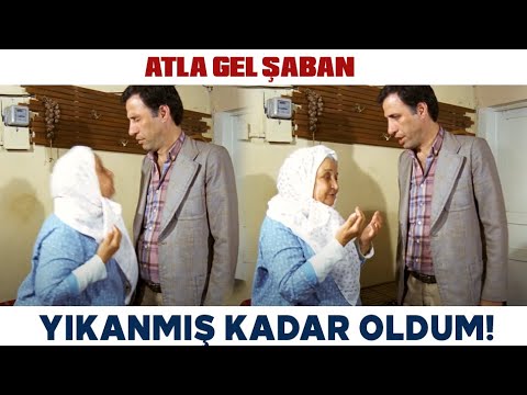 Atla Gel Şaban Türk Filmi | Niyazi, Evden Dualarla İşe Gönderiliyor!