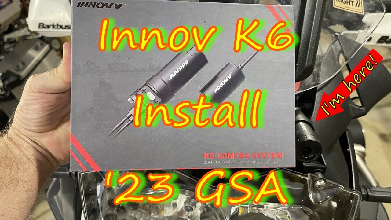 Innov K6 Unboxing, Setup, & Basic Install (2023 BMW R1250GSA) - YouTube