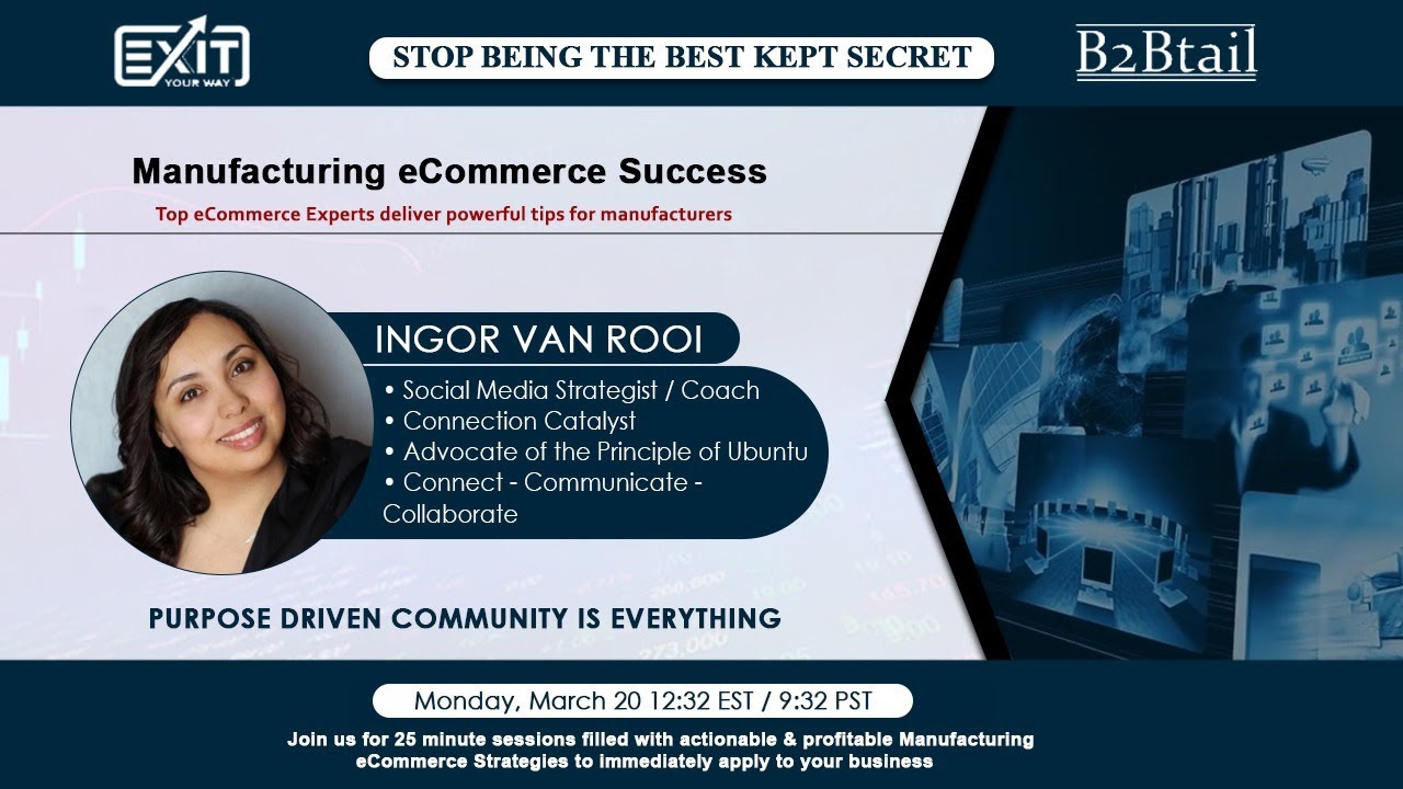 Building a Purpose Driven Community with Ingor van Rooi - YouTube
