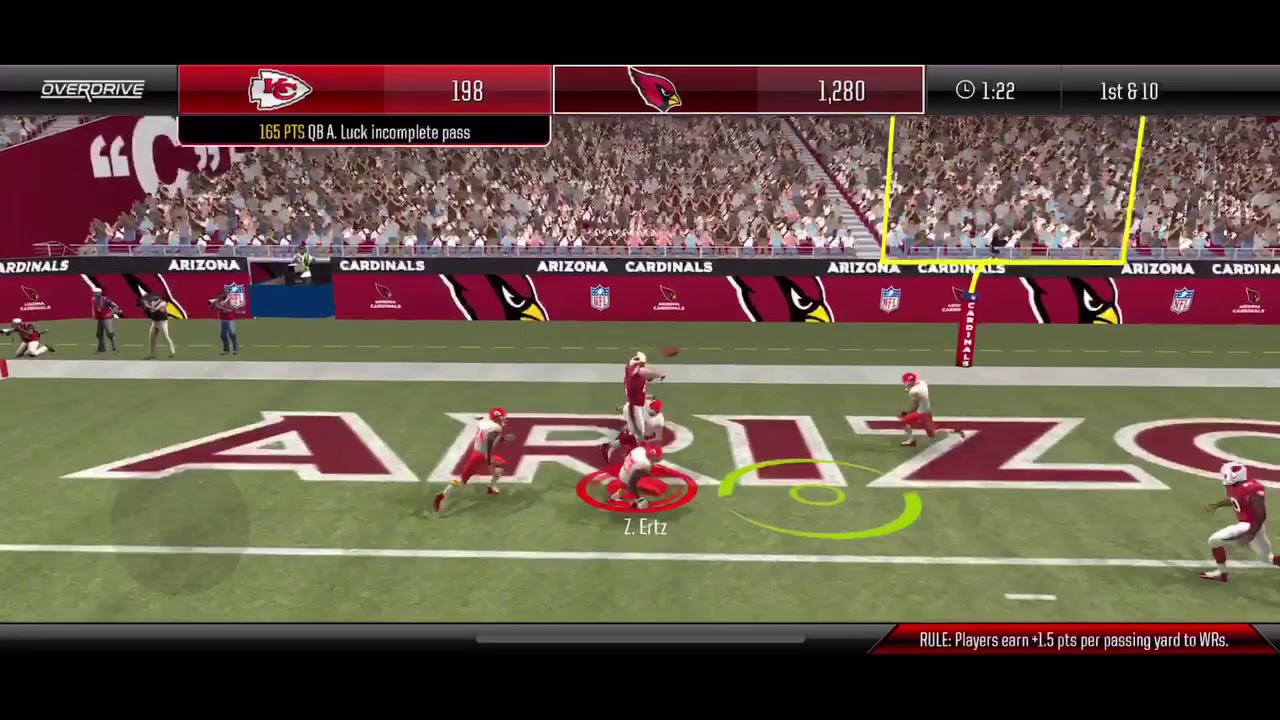 Madden NFL Overdrive 2000 points Madness!! - YouTube
