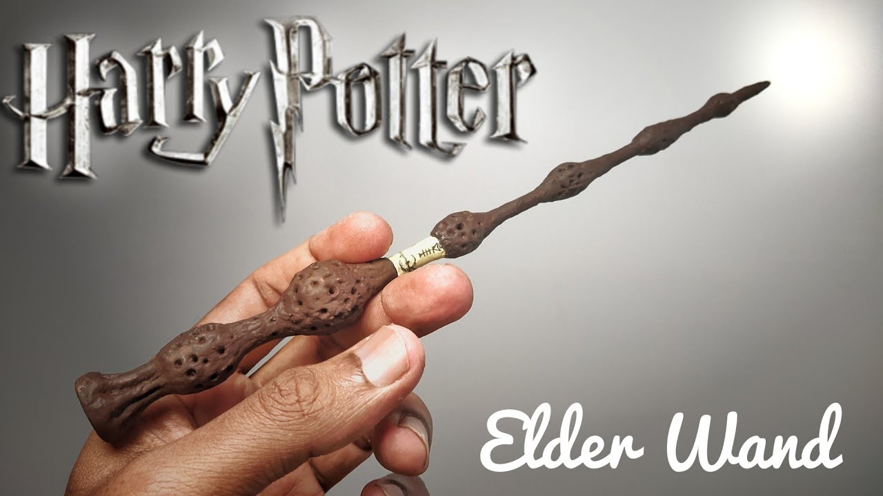 How to Make Elder Wand | Harry Potter | Bbq Sticks - YouTube