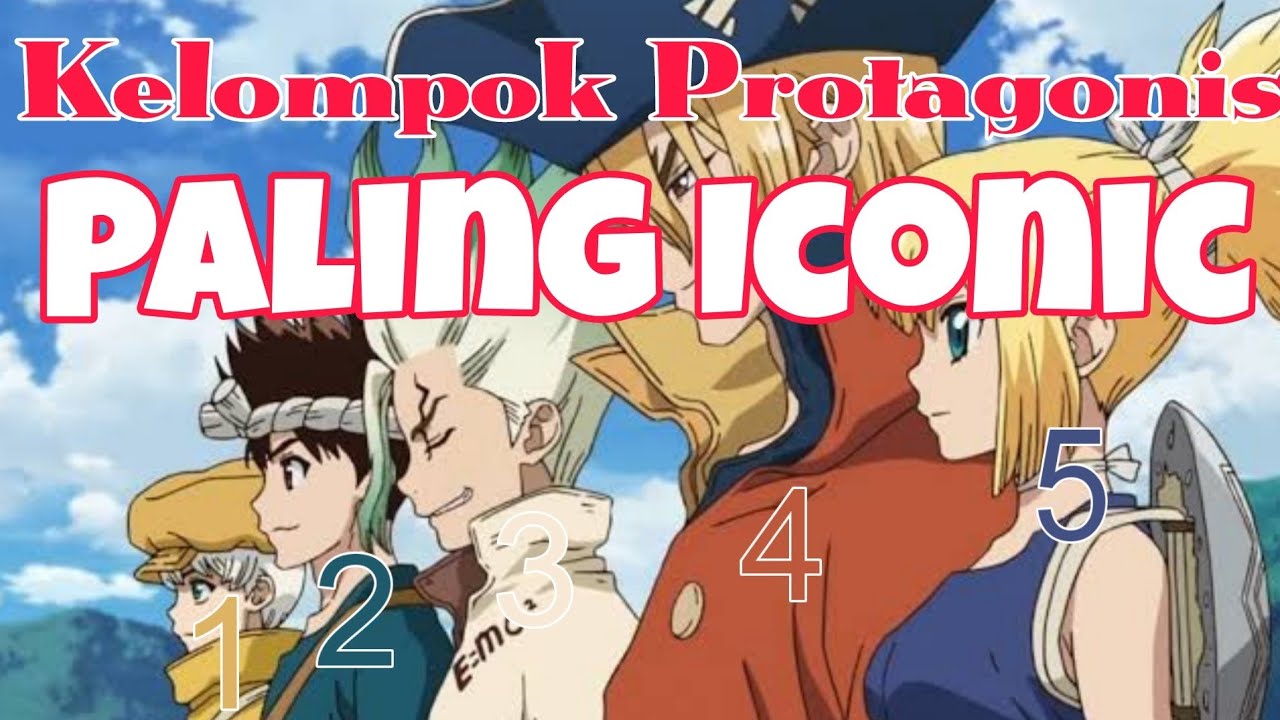 Top 5 Kelompok Protagonis Anime Paling Populer Sepanjang Masa - YouTube