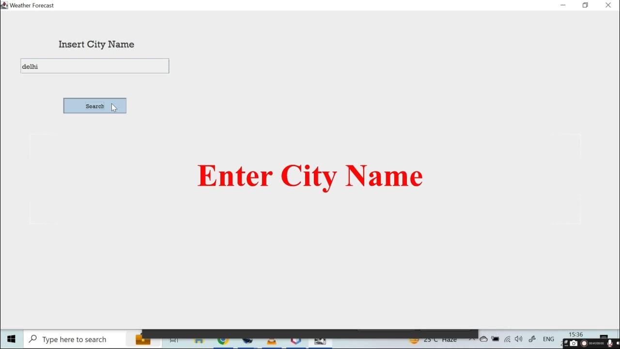 Weather App Using Java || Real Time Weather App Using Java 2025 - YouTube