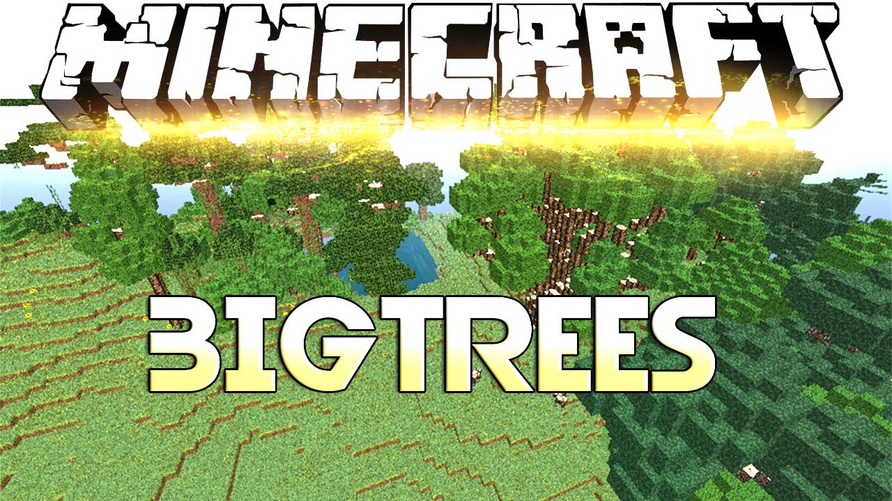 Minecraft Mod Review : BigTrees (1.4.2) [DEUTSCH/HD] - YouTube