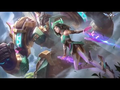 MLBB : Edith Starlight Skin Review Gameplay - YouTube