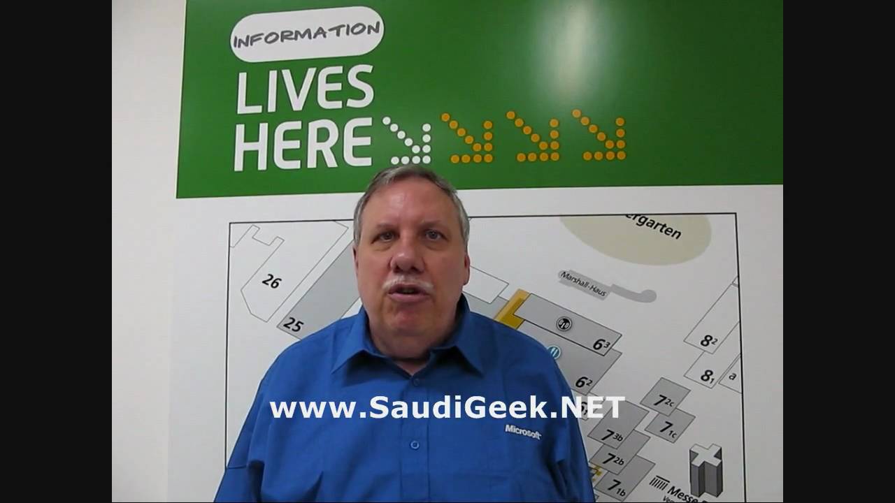 Interview with Bob Beauchemin at Tech.Ed Europe 2009 مقابلة مع بوب ...