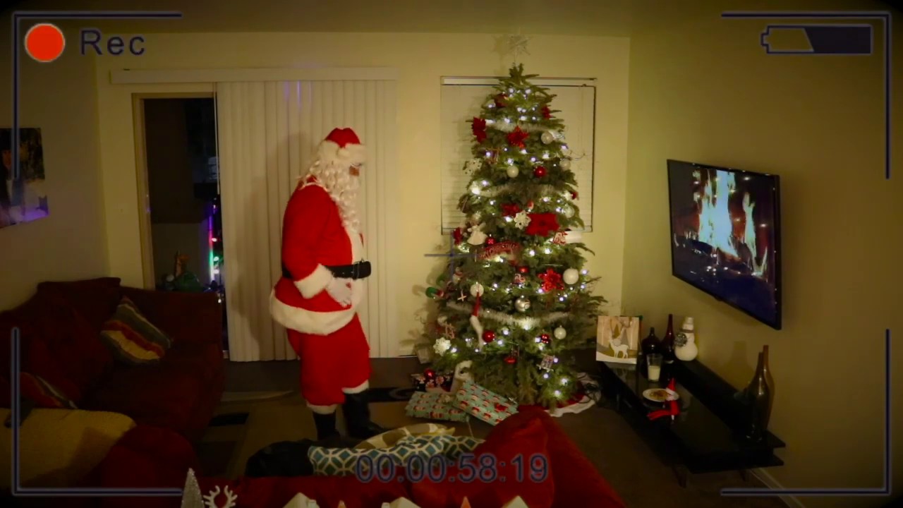 Caught Santa On Camera! - YouTube