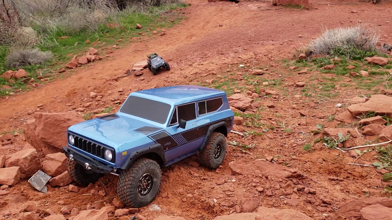 Redcat gen 8 and traxxas trx4 sport trail ride - YouTube