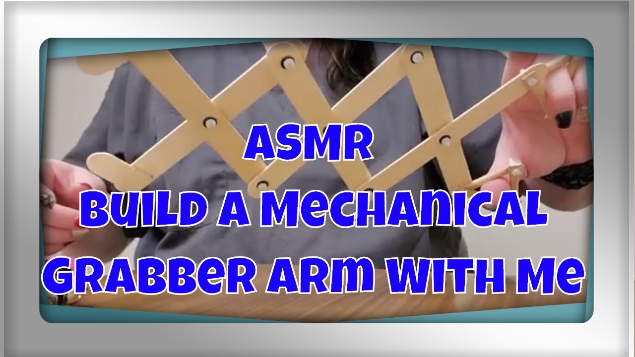 [ASMR] building a mechanical grabber arm prototype - YouTube