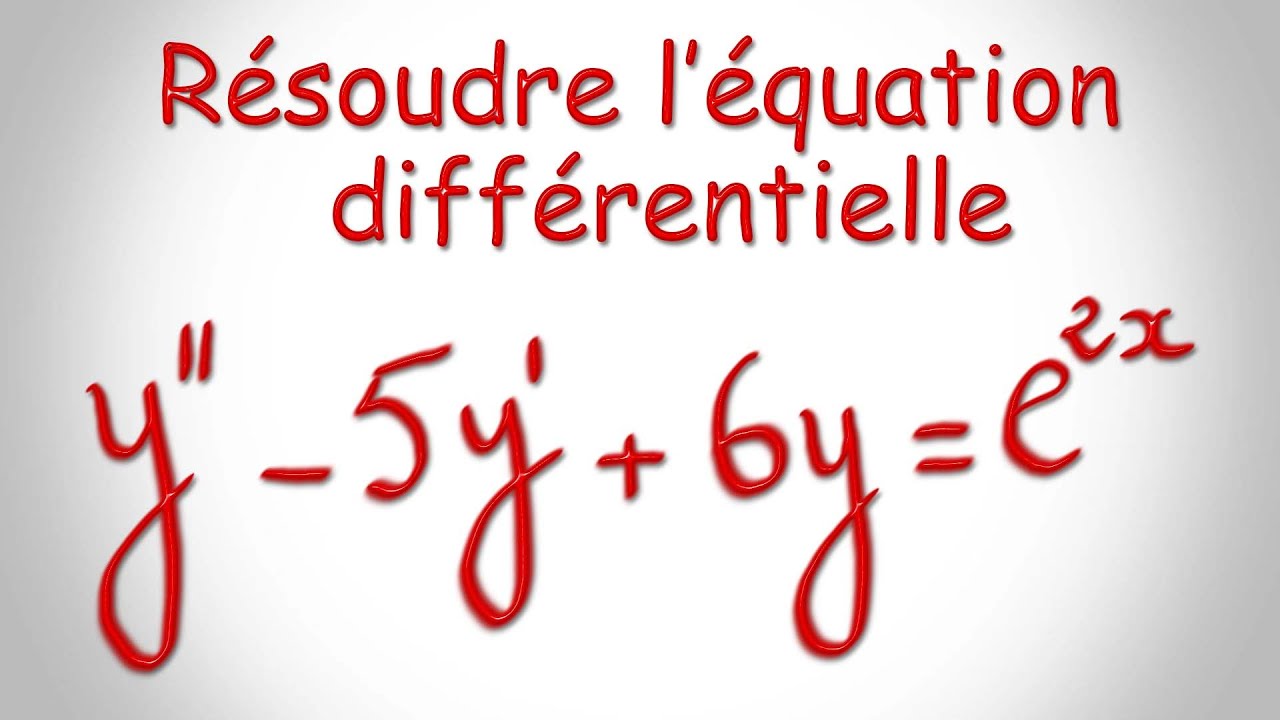 #maths exercice difficile Bac : équations différentielles - YouTube