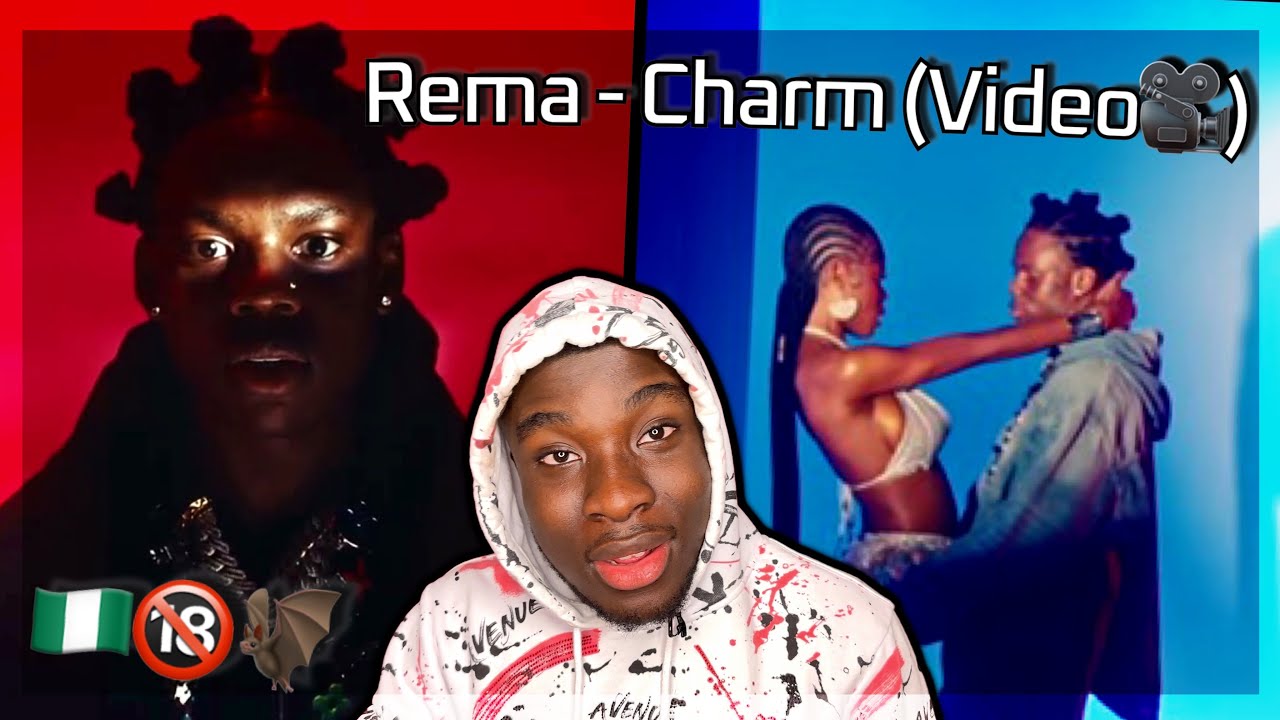 SEE BODY OOO😱| REMA - CHARM (Official Video) REACTION | UK 🇬🇧 - YouTube