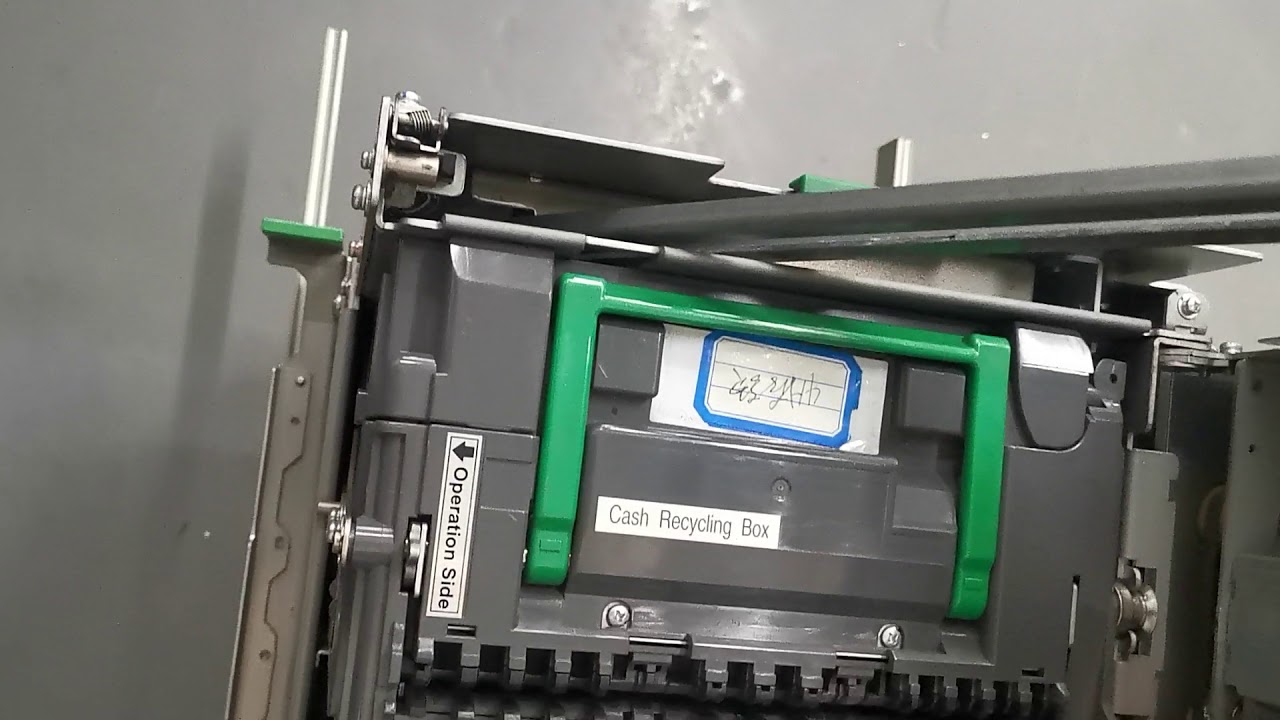 Cash Recycling Module Hitachi Omron UR2 Lower Cassette - YouTube
