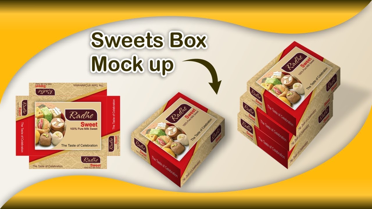 Sweets Box Design Tutorial in Hindi / Urdu || Corel Draw Tutorial - YouTube