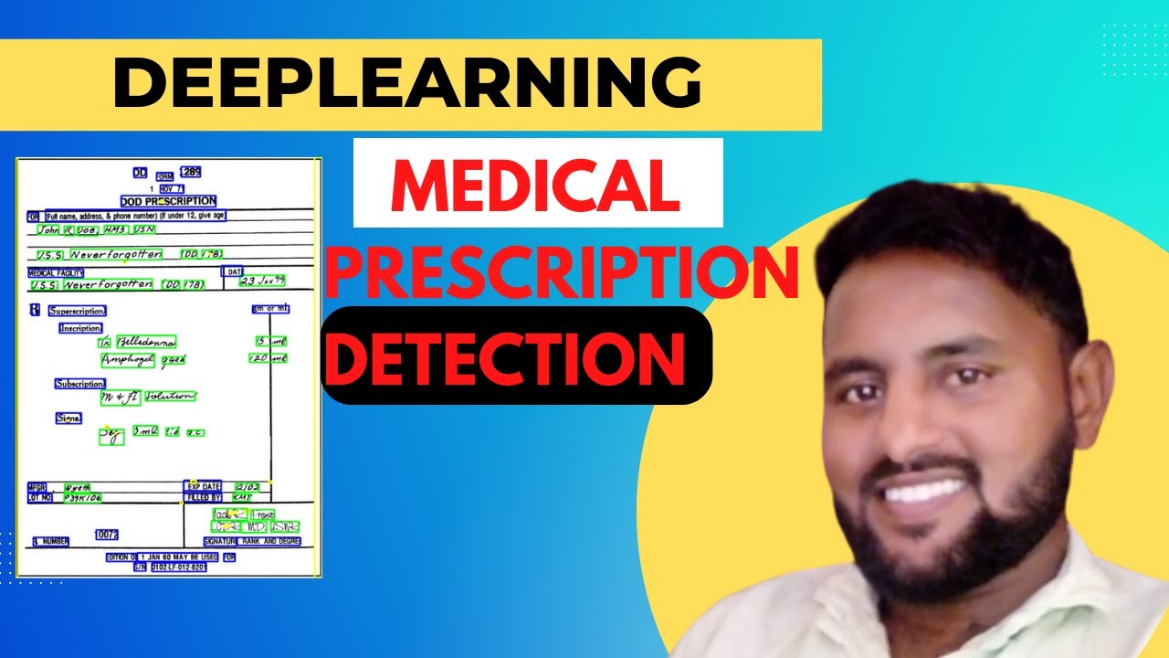 Handwritten Medical Prescription medicine data Recognition Using Deep ...