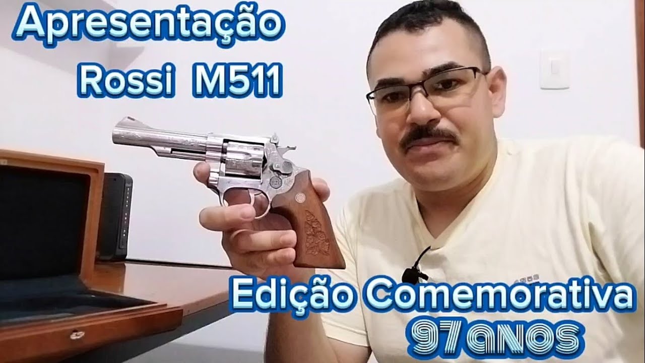 Apresentação Rossi M511, Calibre 22lr #Edição Comemorativa de 97 anos ...