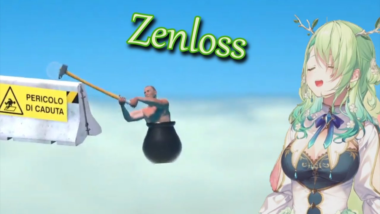 Fauna's big Getting Over It zenloss - YouTube