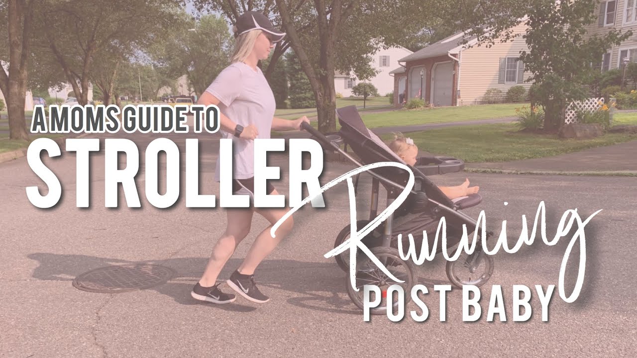 RUNNING WITH A STROLLER POST BABY WEIGHTLOSS (What I Wish I Knew) - YouTube