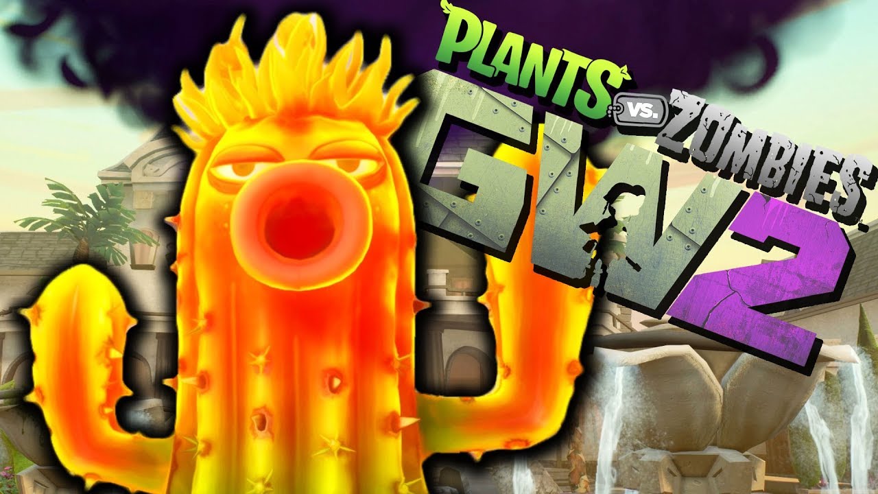 Plants vs. Zombies: GW 2 #81 - FIRE CACTUS - YouTube