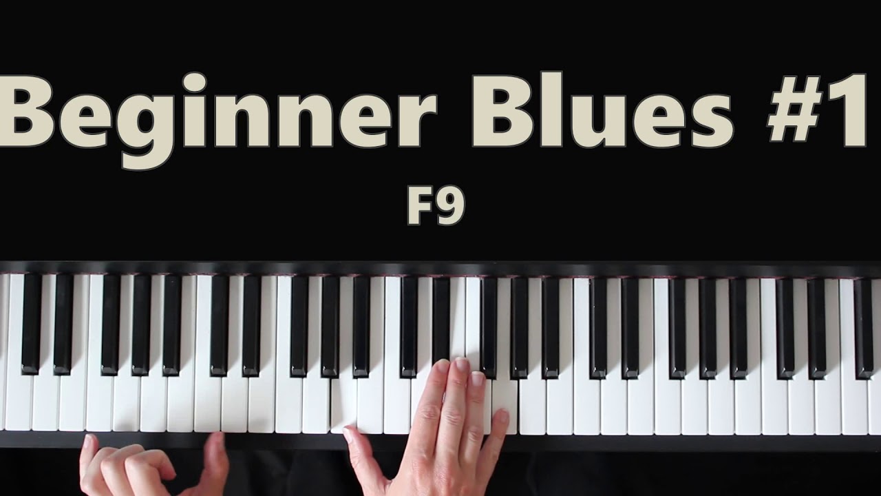 Easy Blues Piano Lesson For Beginners #1 - YouTube