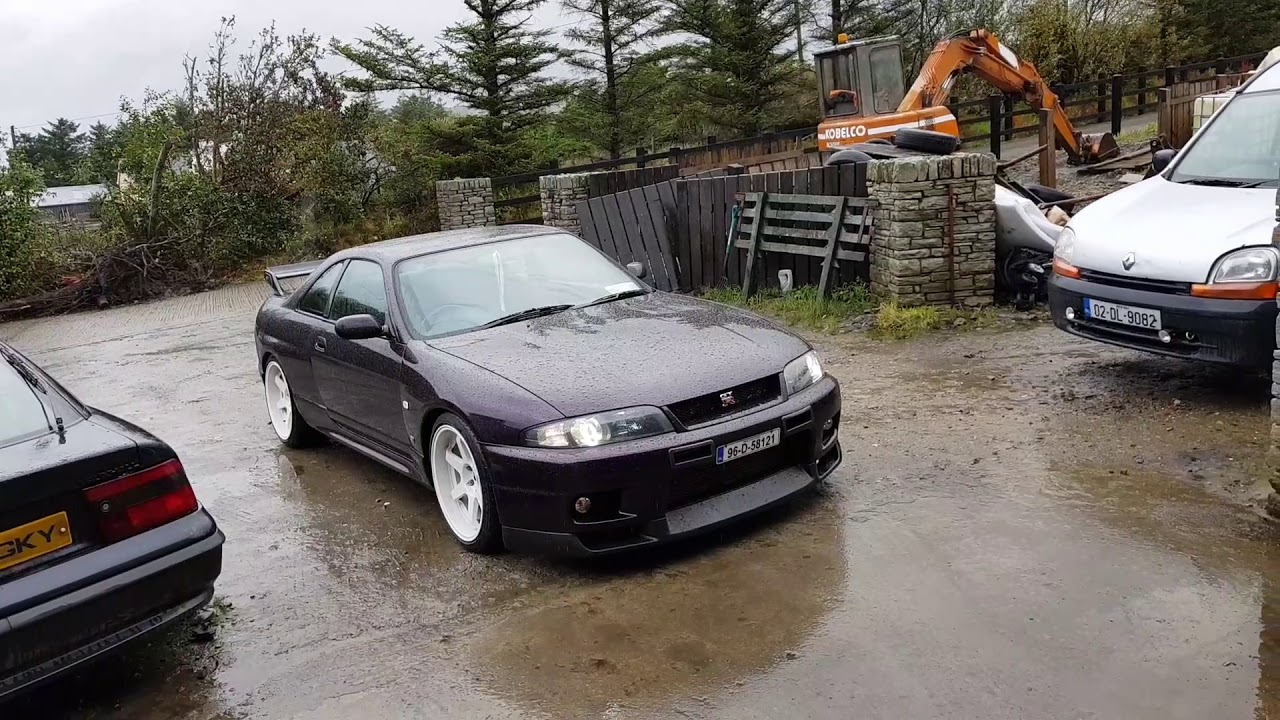 My rb30 r33 gtr mnp single turbo - YouTube