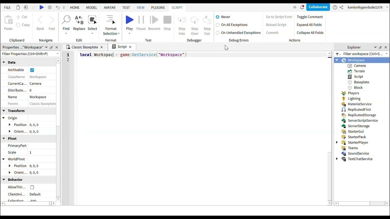 How to script in Roblox Studio Basics p1 Referencing - YouTube