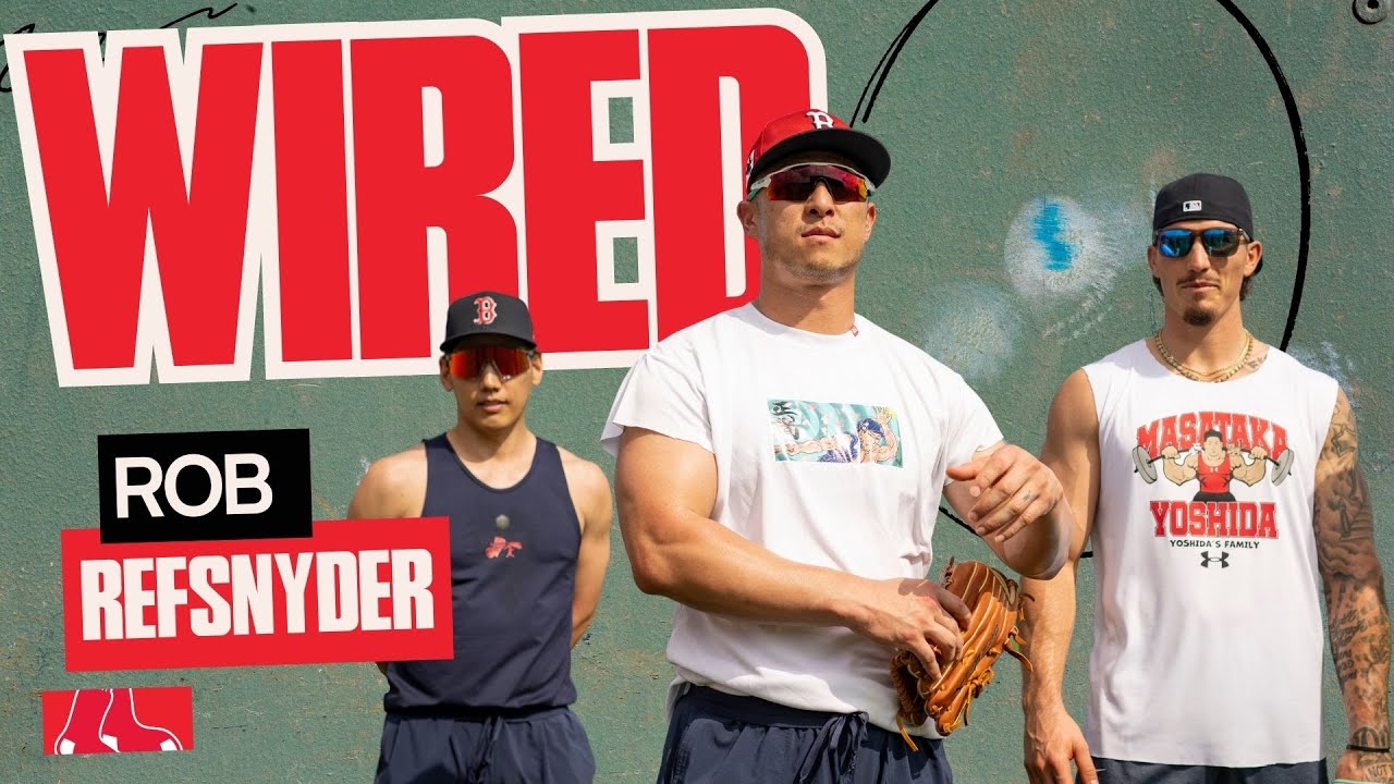 Rob Refsnyder Mic'd Up during Spring Training workouts | Boston Red Sox ...