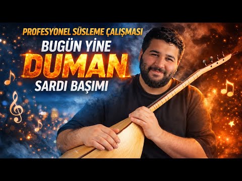 DAĞLAR DAĞLAR (BUGÜN YİNE DUMAN SARDI BAŞIMI) - Profesyonel Süsleme Çalışması SOLFEJ