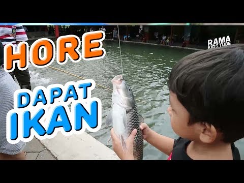 Mancing Ikan Rame Rame Sama Om Dan Tante