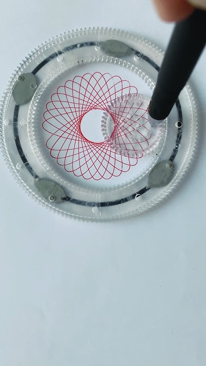 How to draw with spirograph ruler #spirograph #shorts - YouTube