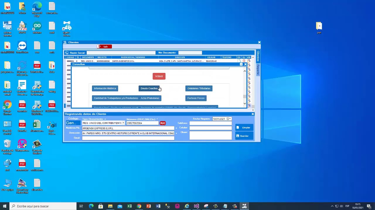 Nueva Consulta RUC, salto del token - YouTube