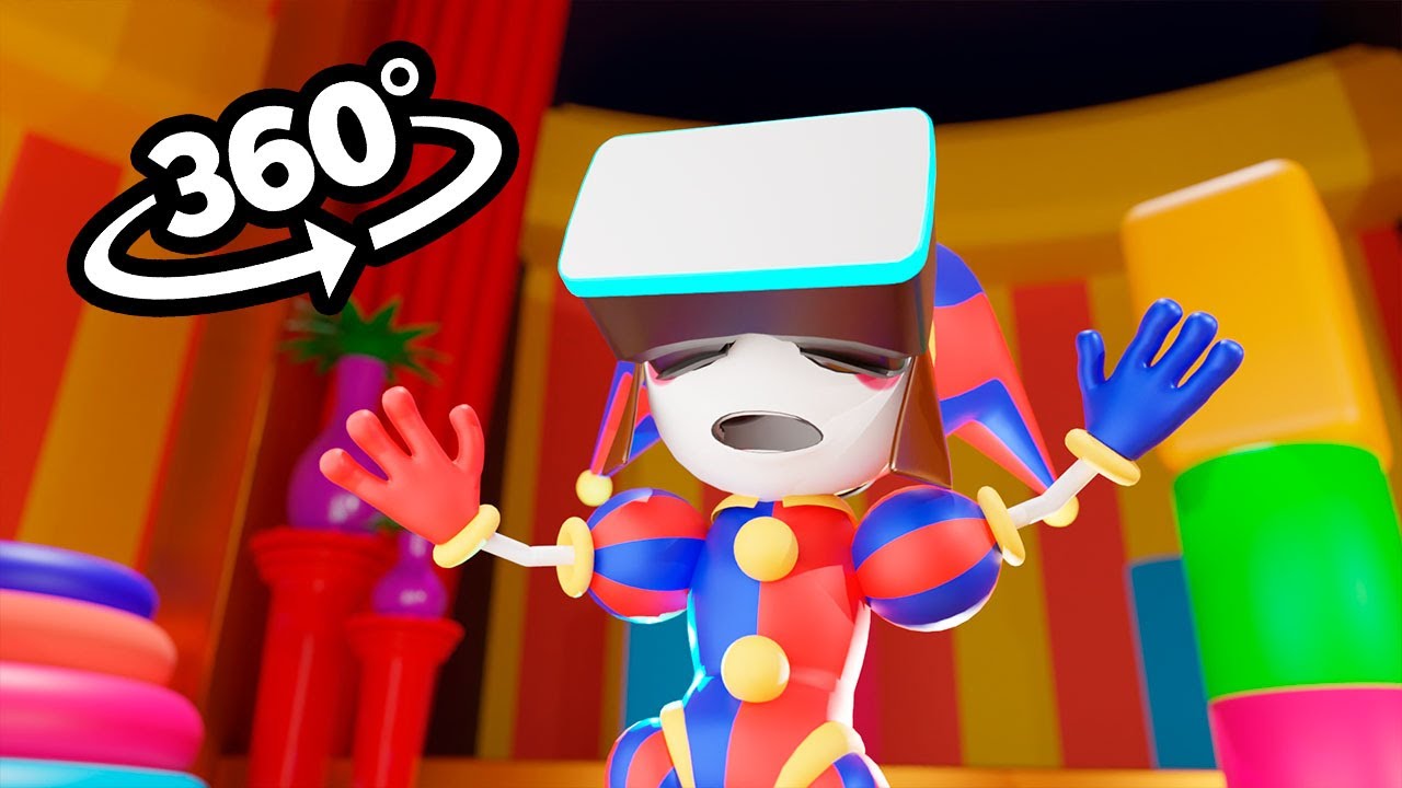 Digital circus - Try to Find Pomni adventure VR 360 - YouTube