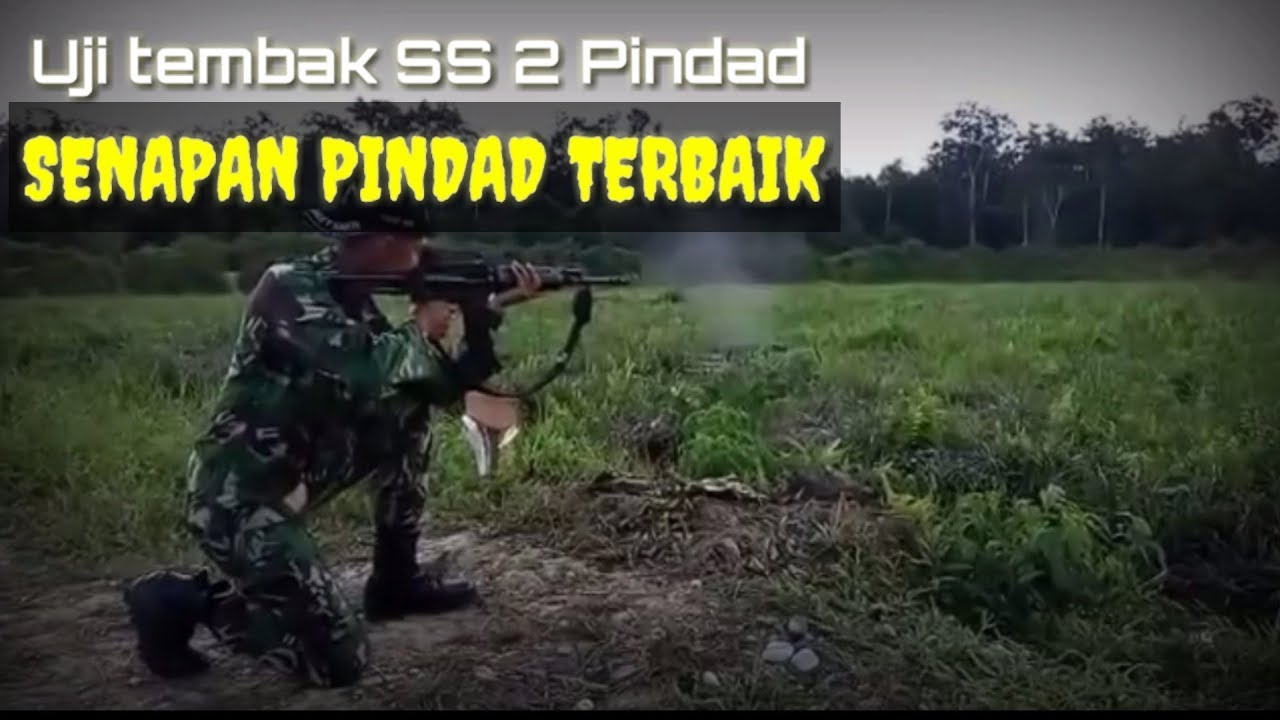 Sangar !!! Inilah SS 2 PINDAD... Uji tembak SS2 PINDAD (Brust test ...