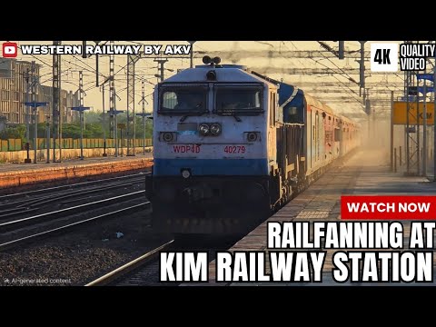 [KIM-07] Railfanning At Kim Station | Superfast Express Trains ...