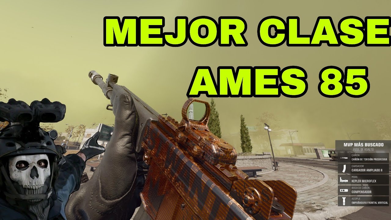 0 RETROCESO|La MEJOR CLASE de la AMES 85 en WARZONE| COD WARZONE - YouTube