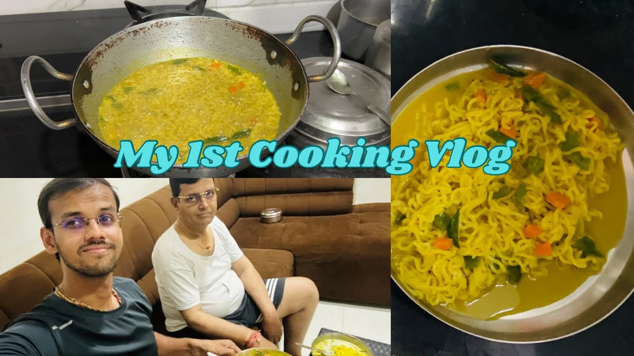 "Delicious Vegetable Maggie Cooking Vlog: IronFitnessMastery Debut!" # ...