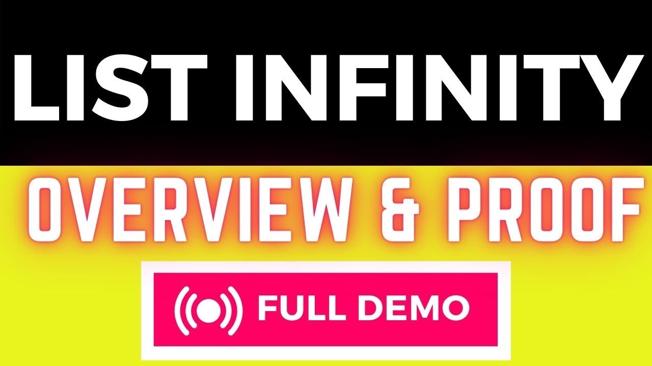 List Infinity Review & Demo - Income PROOF - List Infinity Review Demo ...