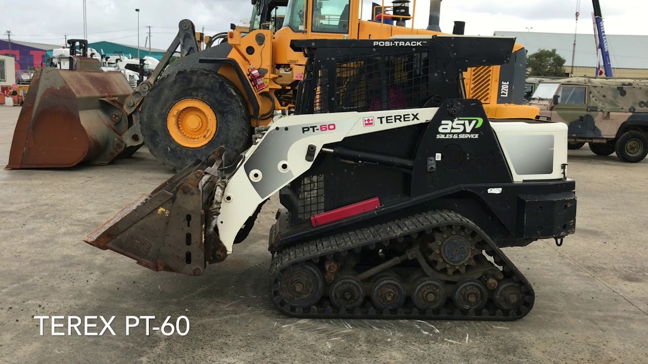 2012 Terex PT-60 Track Loader - YouTube