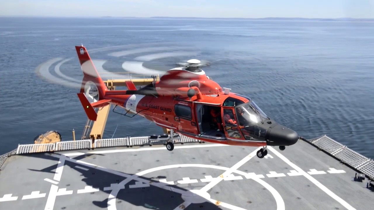 USCGC Healy shakedown cruise 2017 - YouTube