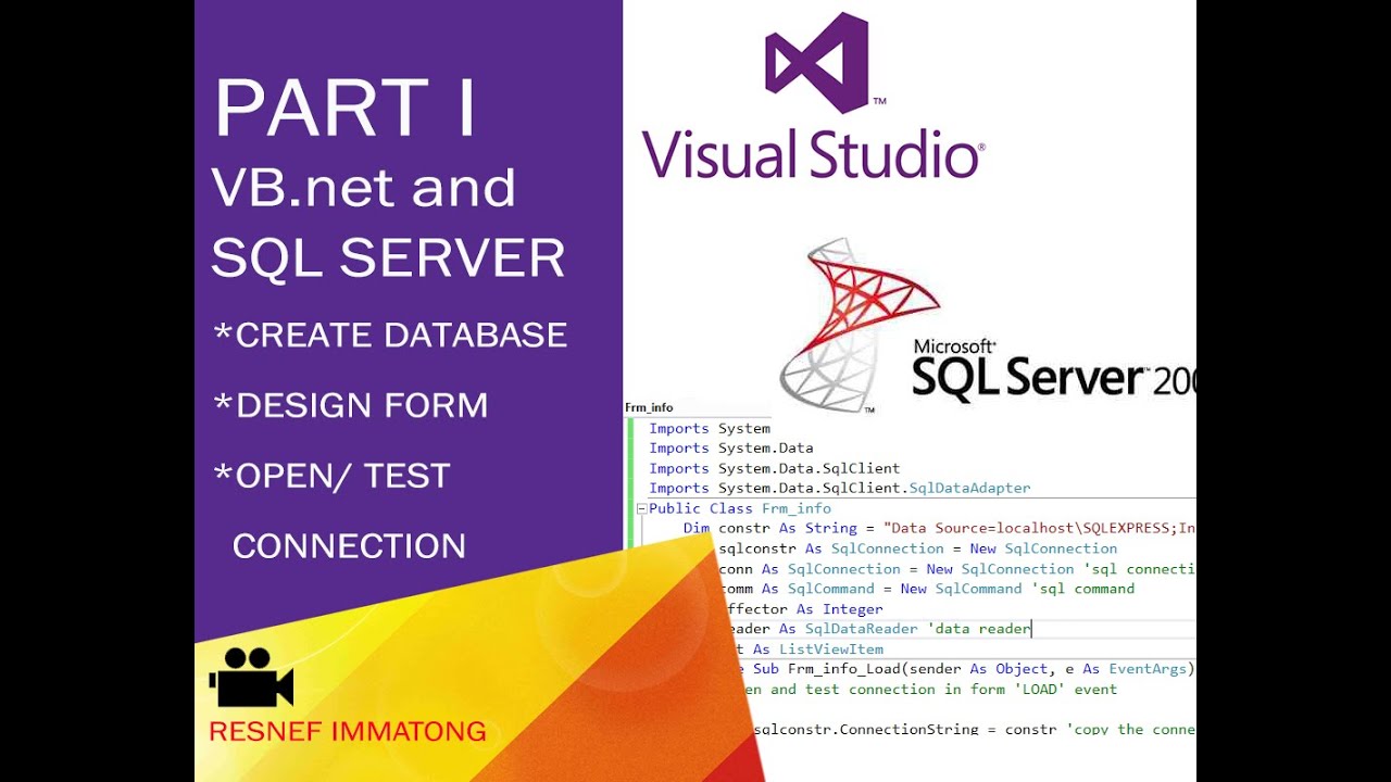 And Sql Server Create Database Design Form And Open Data Source 8673