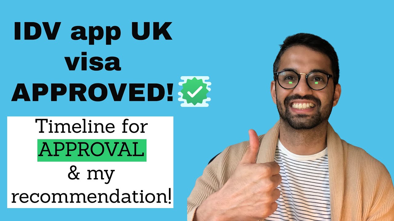 UKVCAS IDV app TIMELINE for APPROVAL - YouTube