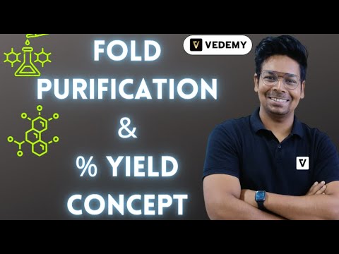 Fold Purification and % Yield concept | PYQs Practice | Virendra Singh ...
