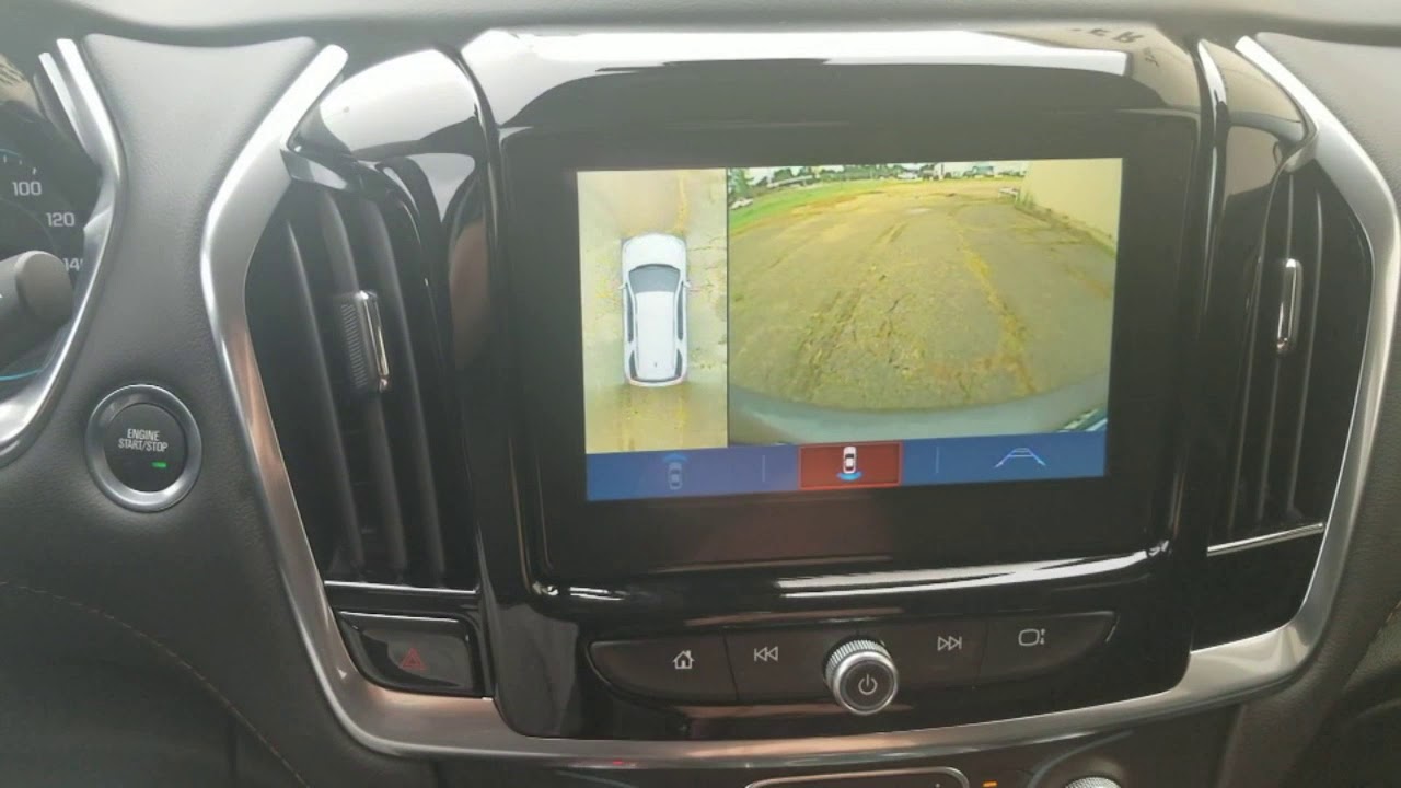 how to use the surround vision in a 2019 Chevy Traverse? - YouTube