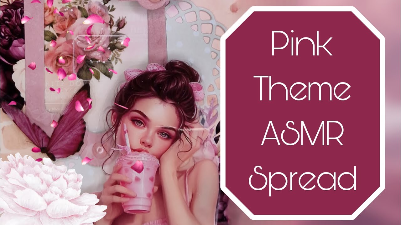 Pink Theme ASMR Spread 🌸🌷 - YouTube