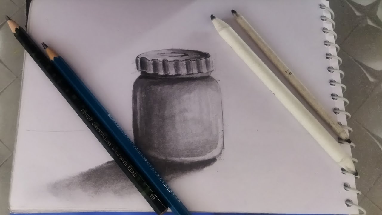 How to draw a 3D drawing |3D object - YouTube