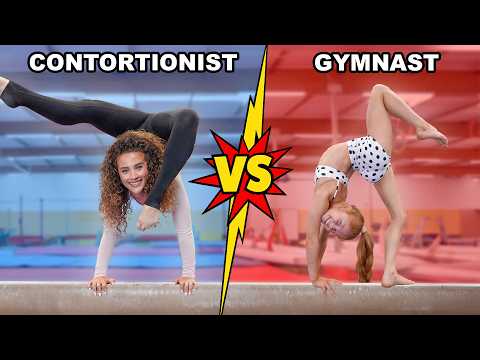 Kid VS Adult Gymnastics Competition 