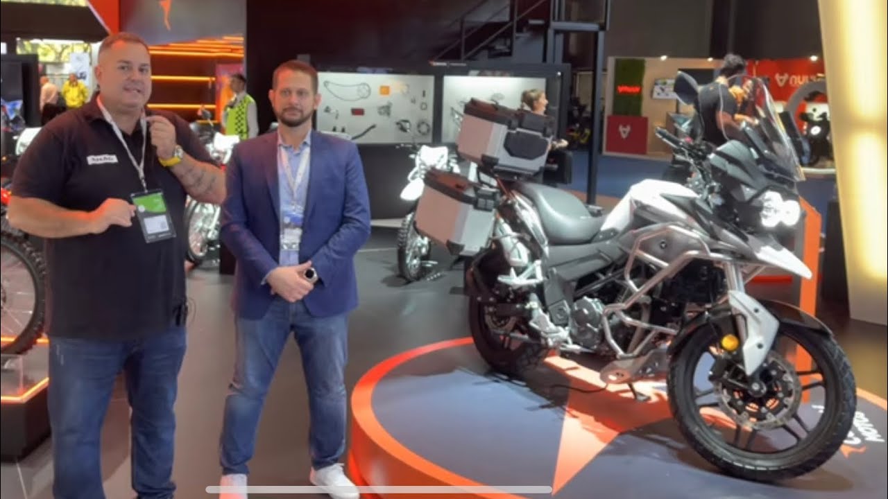 Corven Triax 400 adventure novedad - YouTube