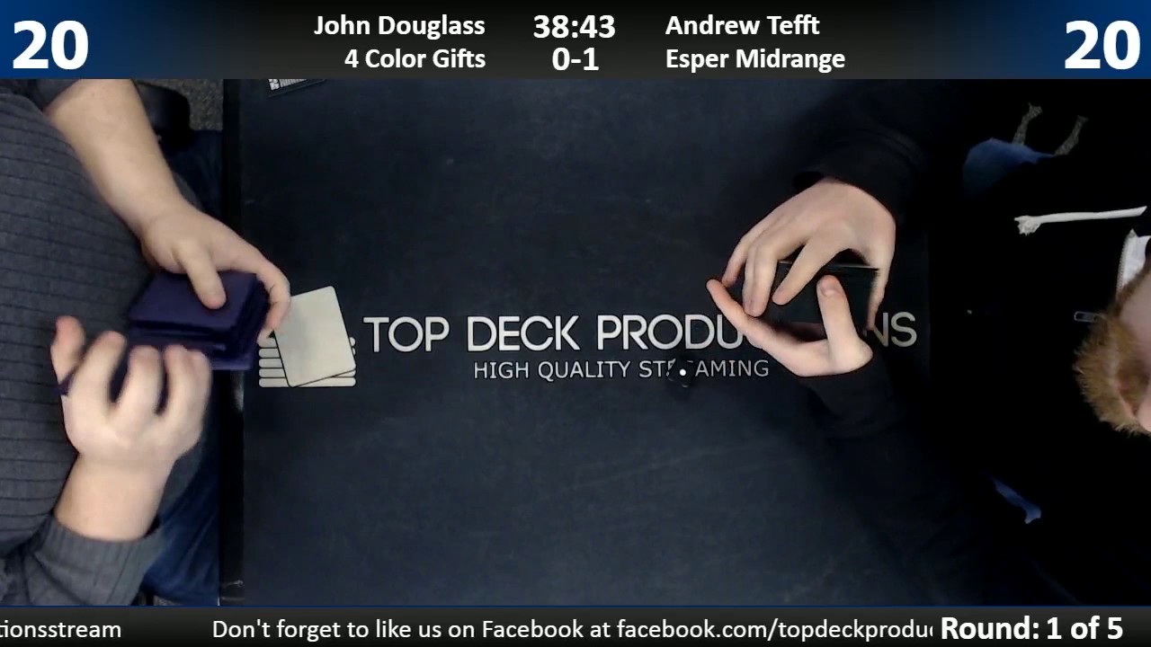 Modern FNM (3/10/17) John Dogulass (4 Color Gifts) vs Andrew Tefft ...