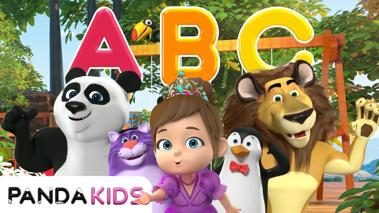 ABC Song - Panda Kids Nursery Rhymes - YouTube
